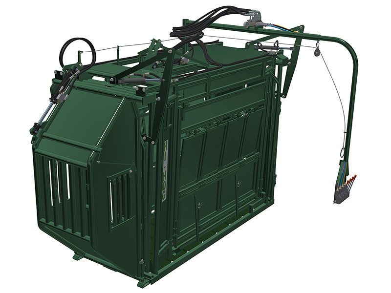 Hydraulic Bison Squeeze Chutes » Hi-Hog