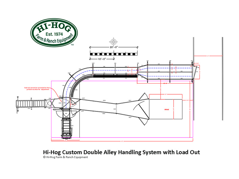 Sample Cattle Handling Systems » Hi-Hog